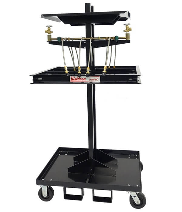 Cylinder Gas Pack Carts, Manifolds and Leads