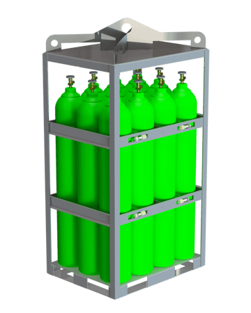 Cylinder Gas Pack Carts, Manifolds and Leads