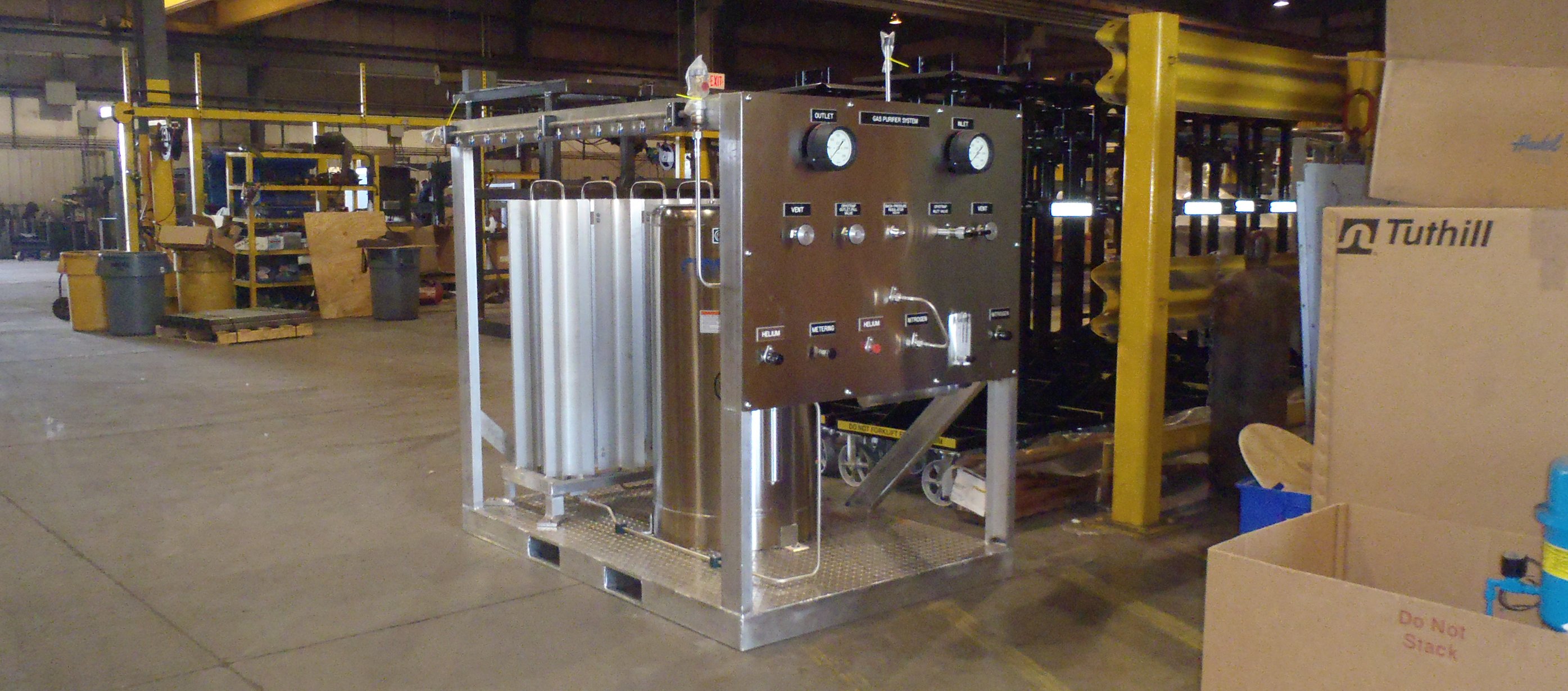 Helium Gas Purification System | Weldcoa