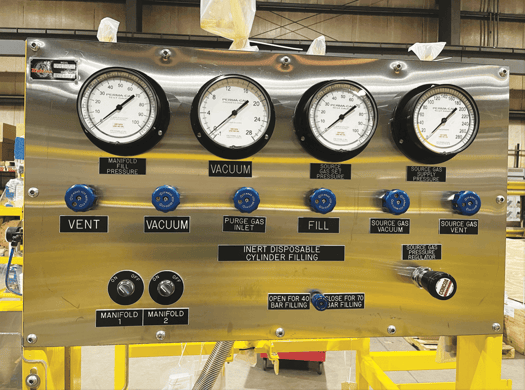 Specialty Gas Cylinder Fill Plant Equipment | Weldcoa