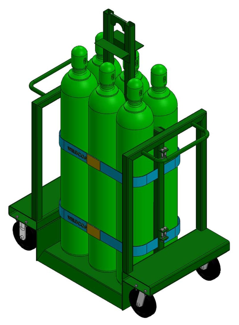 Emergency Gas Delivery Carts