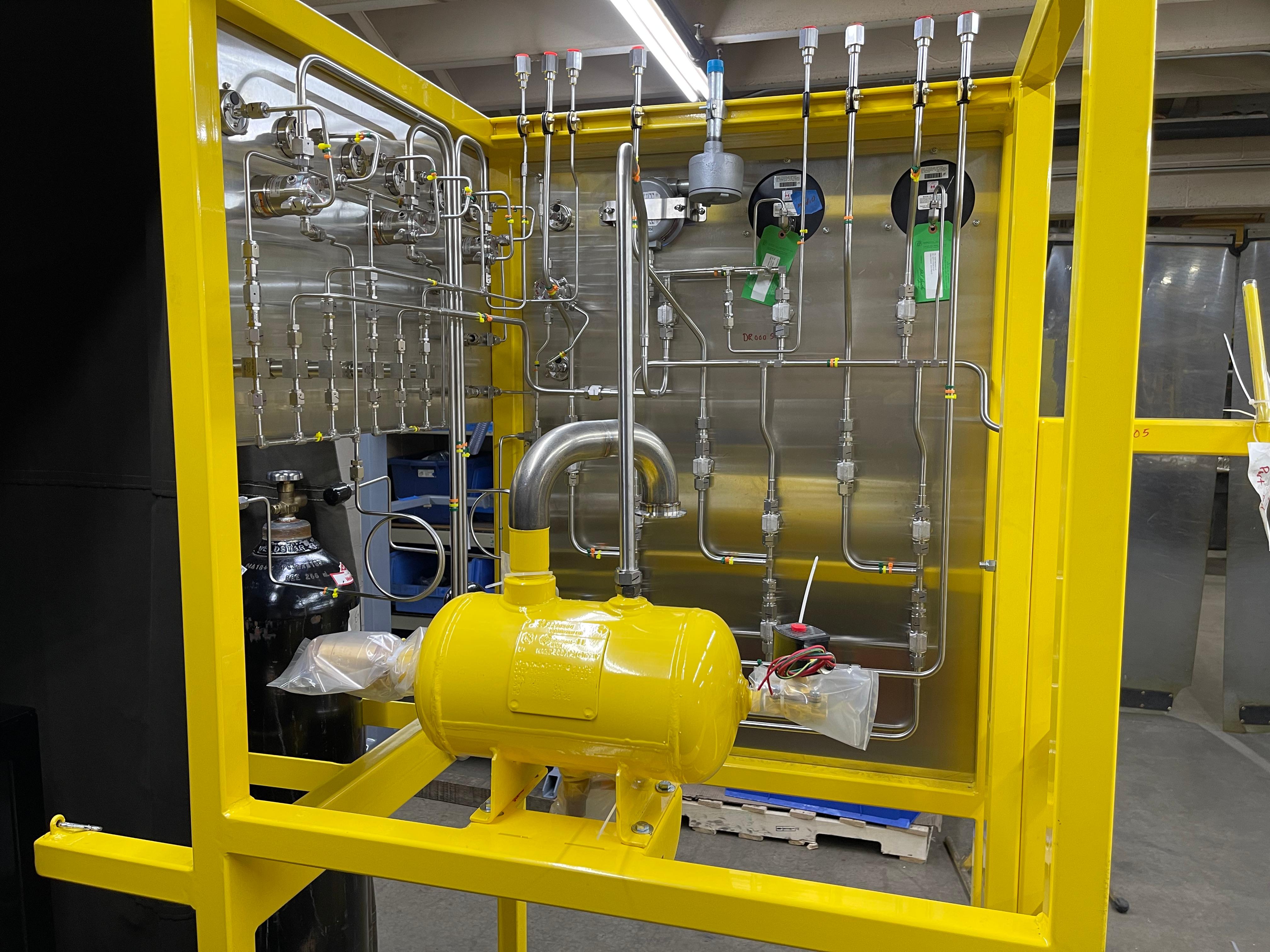 Specialty Gas Cylinder Passivation System | Weldcoa