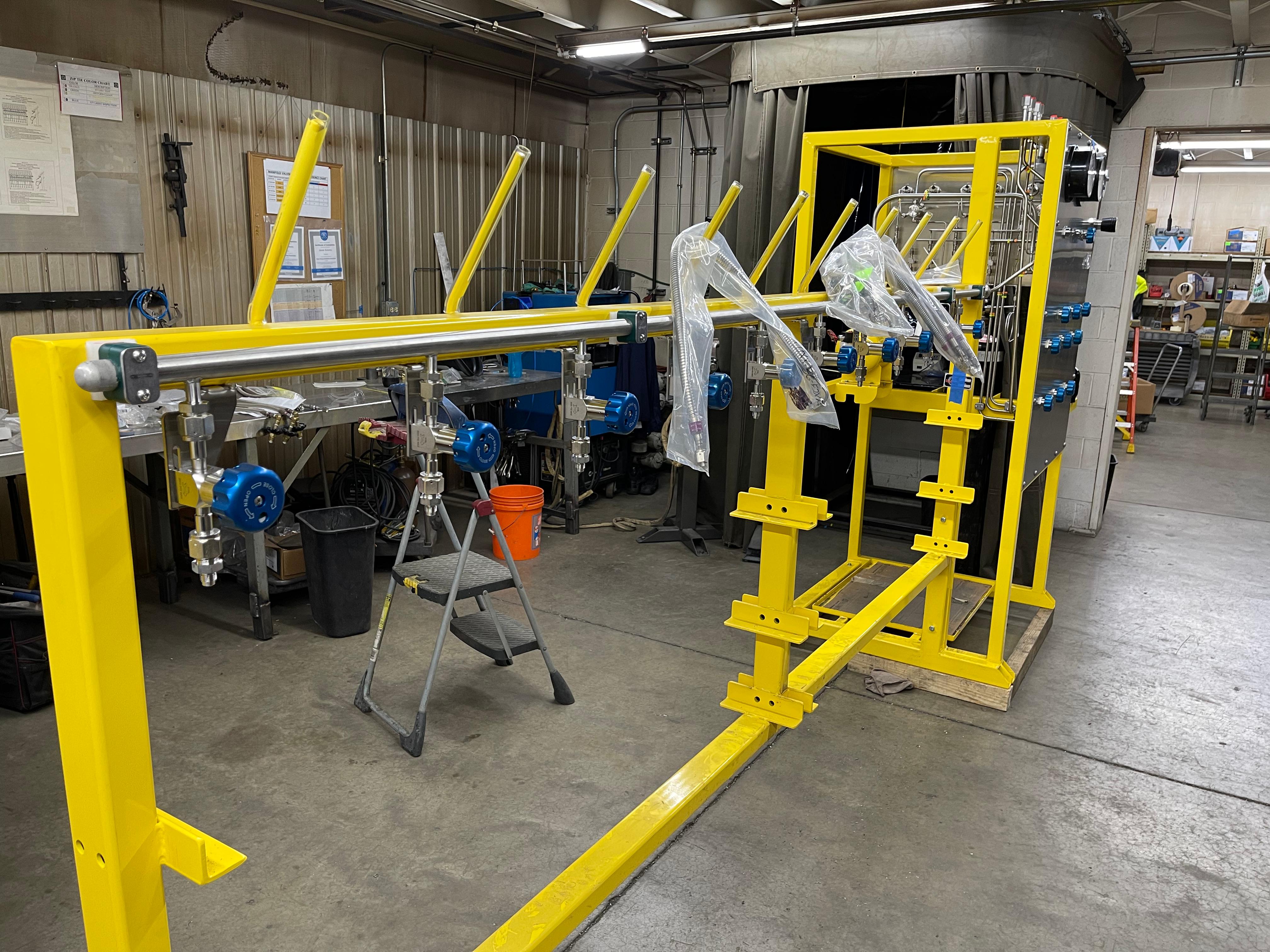 Specialty Gas Cylinder Passivation System | Weldcoa