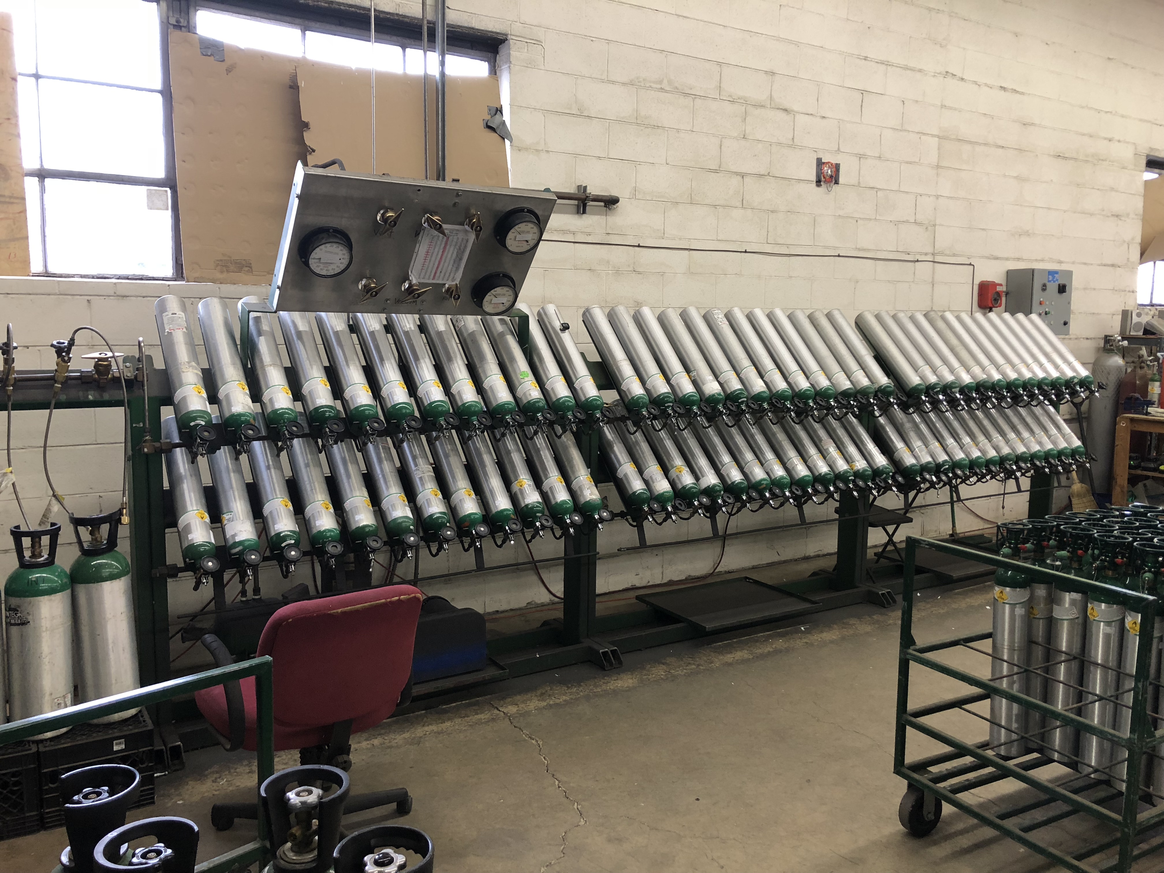 Medical Fill Racks | Weldcoa