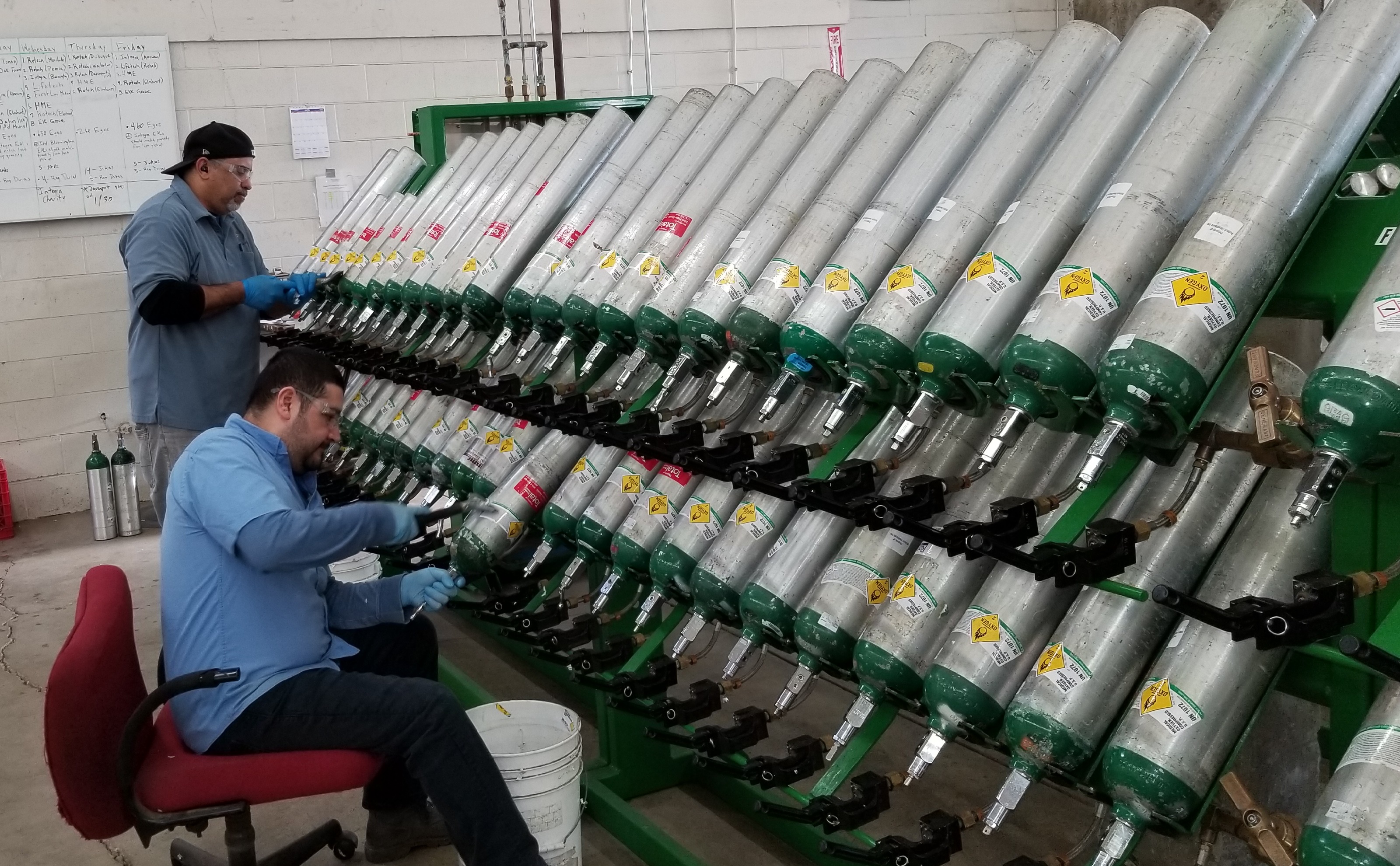 Medical Fill Racks | Weldcoa