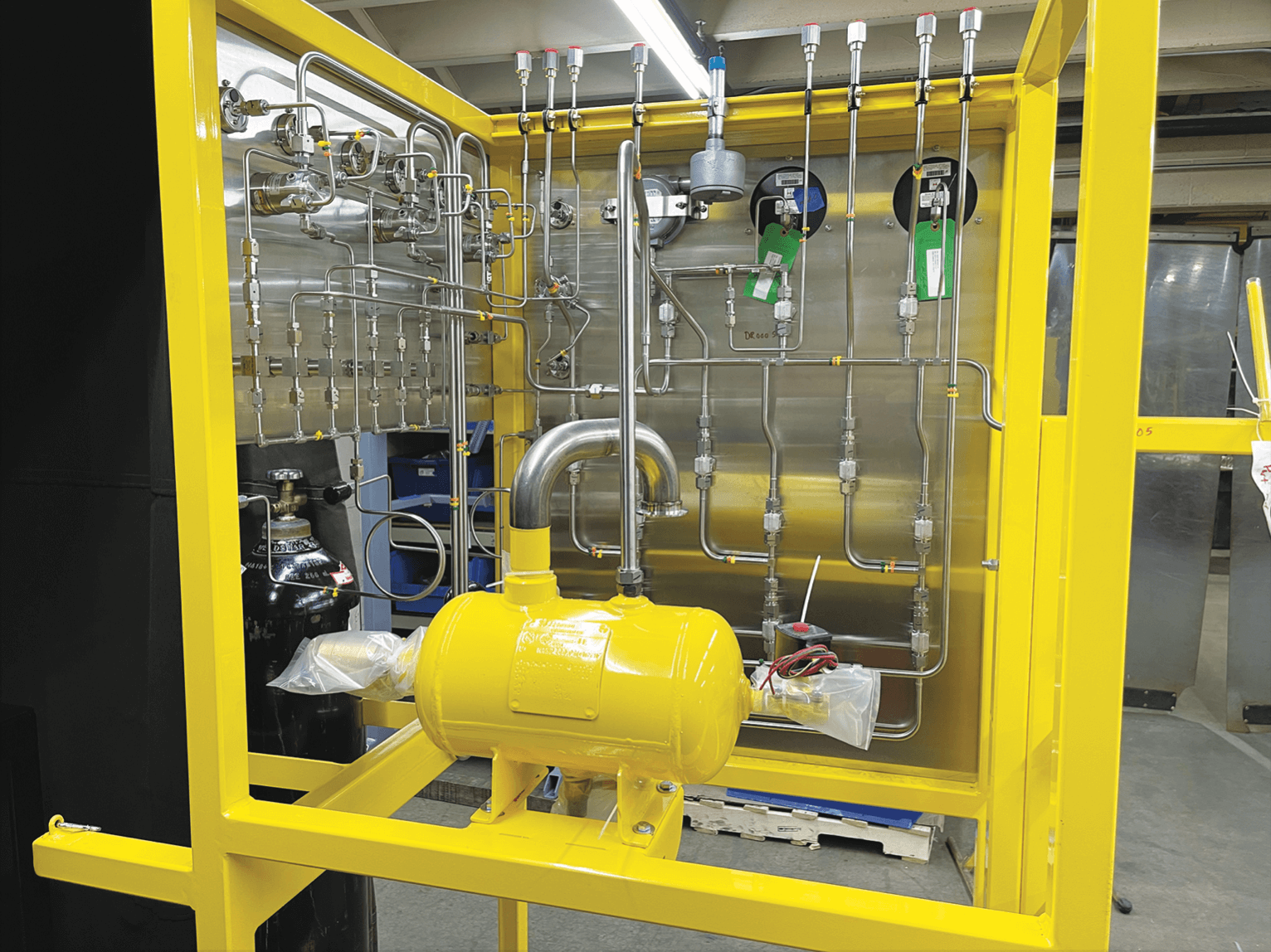 Specialty Gas Cylinder Passivation System | Weldcoa